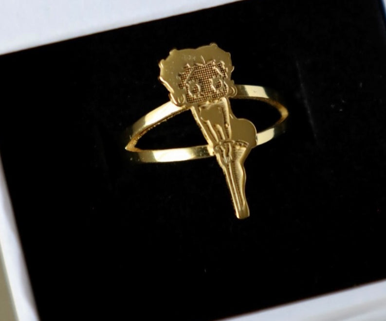 Adjustable Betty boop ring – JewelsbyMitzy